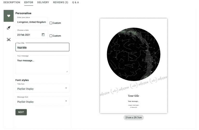 How to Make Your Own Star Map Poster for Free — ukesen